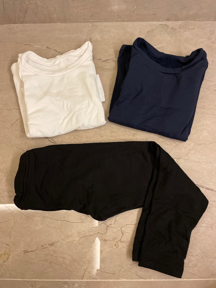 Uniqlo Ultra Warm Heat Tech Inner Wear, Babies & Kids, Babies & Kids ...