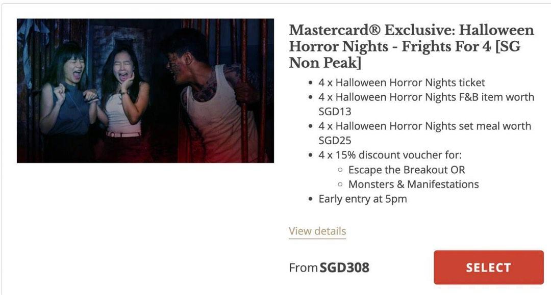 Uss Halloween Horror Night 13 Oct 2022 Tickets And Vouchers Event