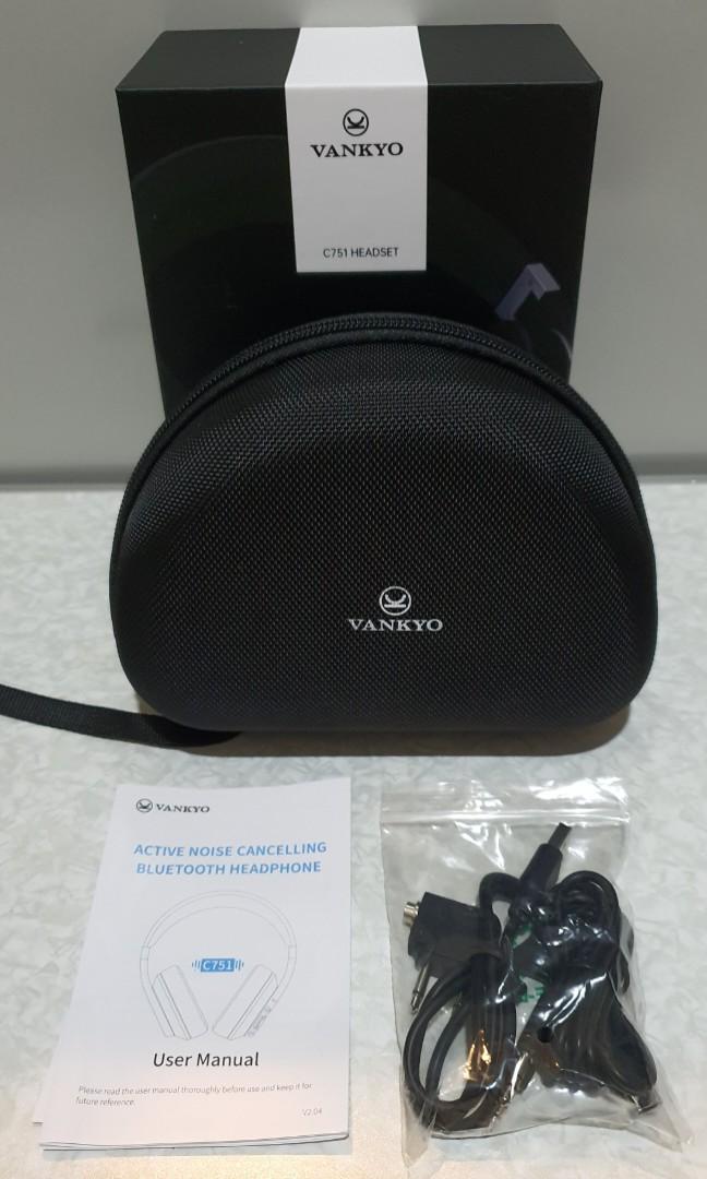 Vankyo Wireless Bluetooth ANC Headset, Audio, Headphones & Headsets on ...