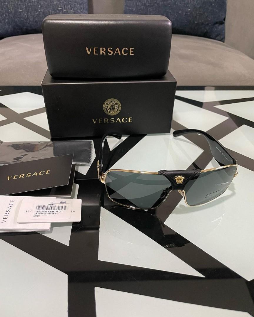 VERSACE Sunglasses, Men's Fashion, Watches & Accessories, Sunglasses ...