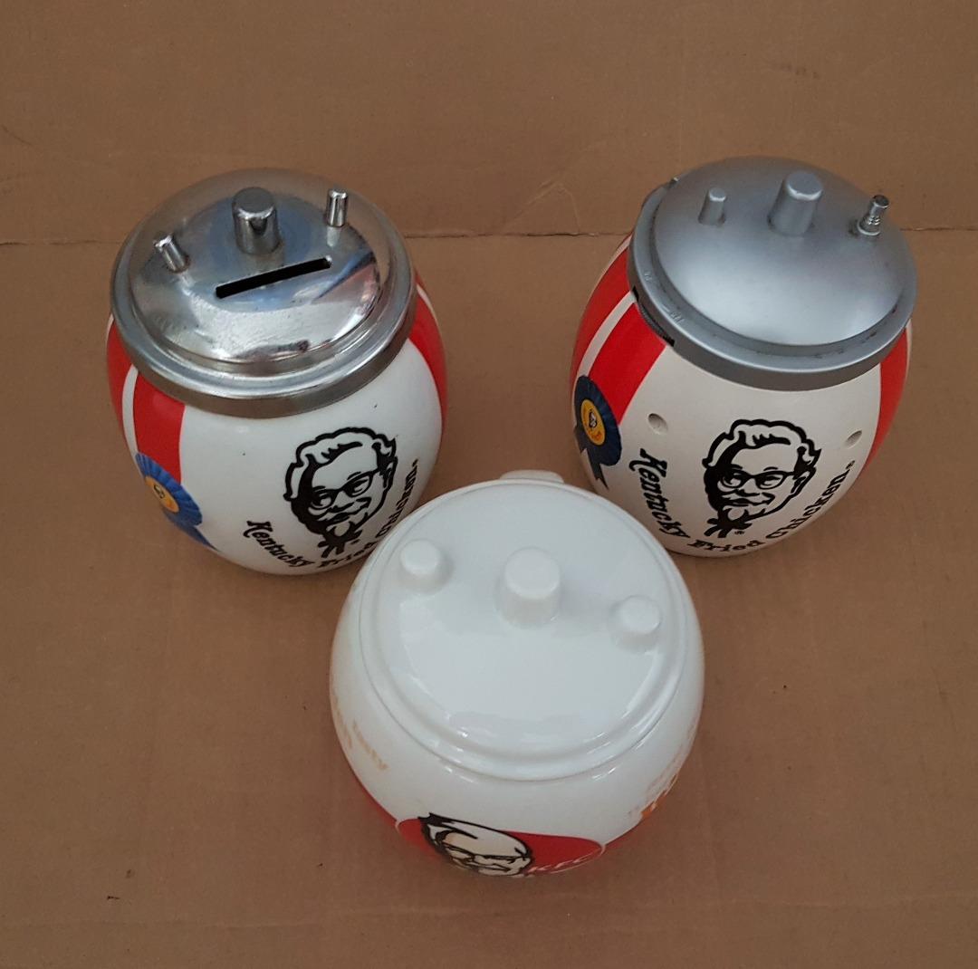 Vintage Kentucky Fried Chicken Display, Vintage KFC Coin Bank, KFC Mug ...