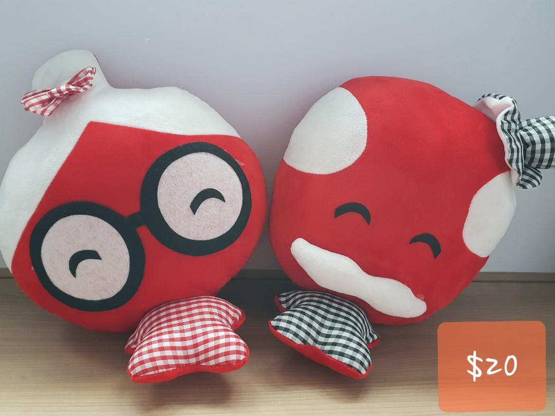 Wedding Couple Stuff Plushie, Hobbies & Toys, Stationery & Craft ...