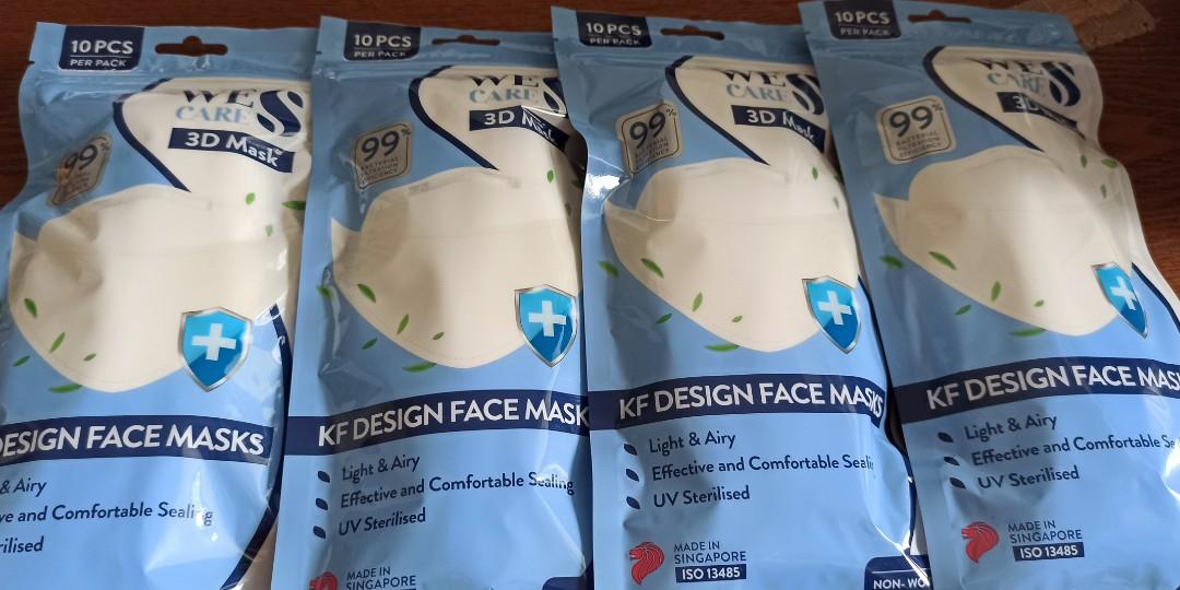 Wes Care 3D Masks, Health & Nutrition, Face Masks & Face Shields on ...