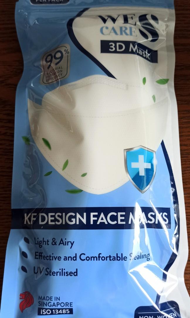 Wes Care 3D Masks, Health & Nutrition, Face Masks & Face Shields on ...