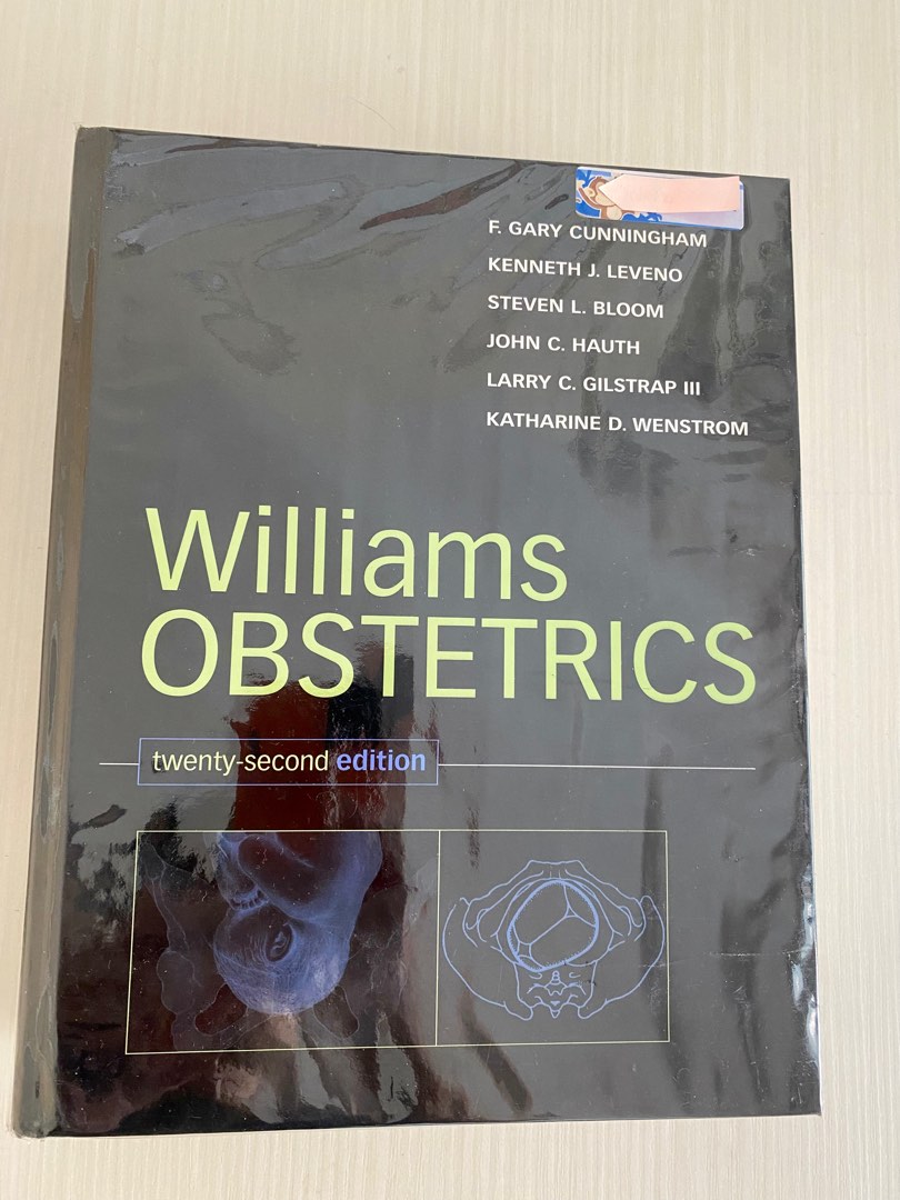 ORIGINAL Williams Obstetrics (Hardbound), Hobbies & Toys, Books ...