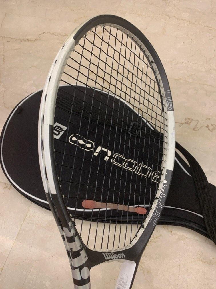Wilson nCode Signature Racket, Sports Equipment, Sports & Games, Racket ...