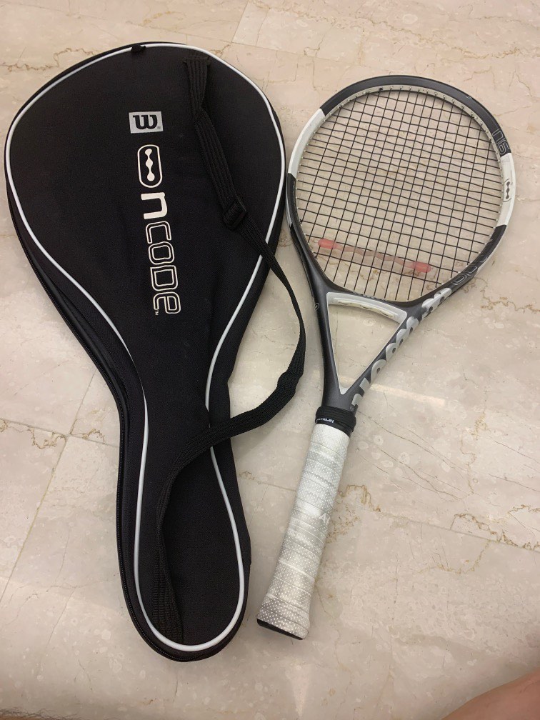 Wilson nCode Signature Racket, Sports Equipment, Sports & Games, Racket ...