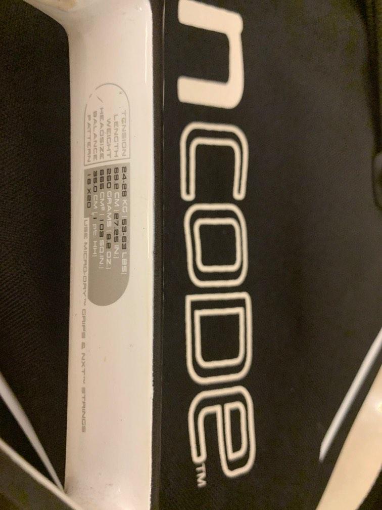 Wilson nCode Signature Racket, Sports Equipment, Sports & Games, Racket & Ball Sports on Carousell