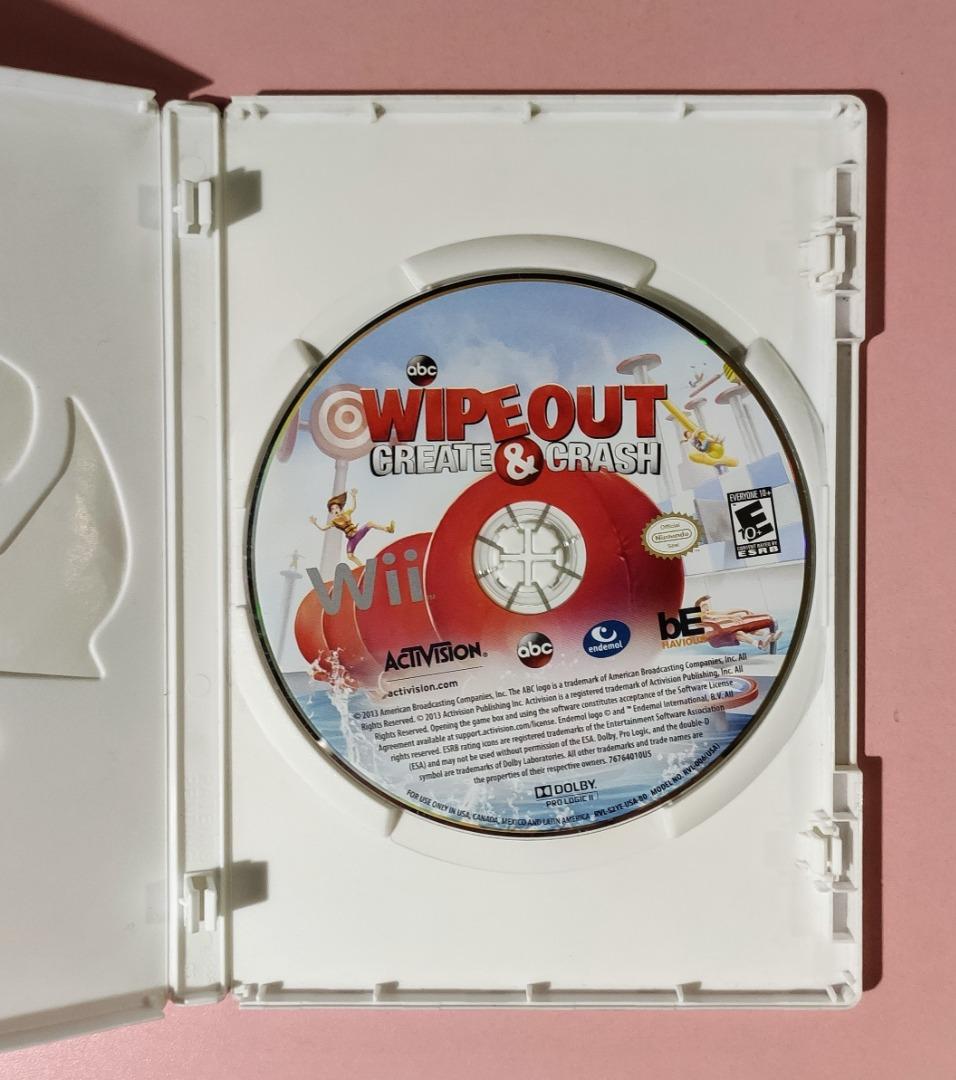 Wipeout: Create & Crash - [WII Game] [NTSC / ENGLISH Language] [CIB ...