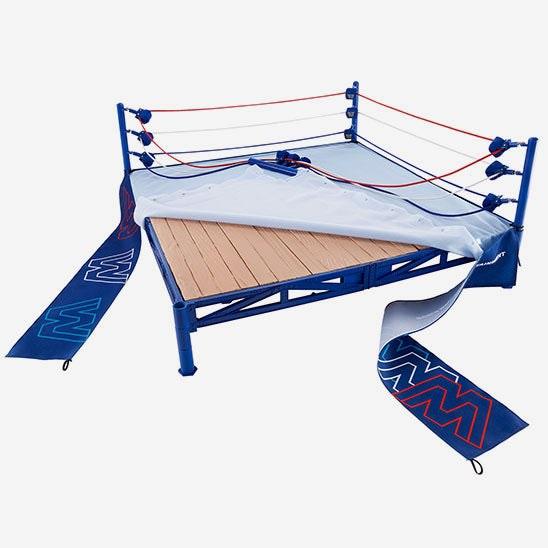 WWE Mattel Creations New Generation Arena WWF (ring, ring skirts ...