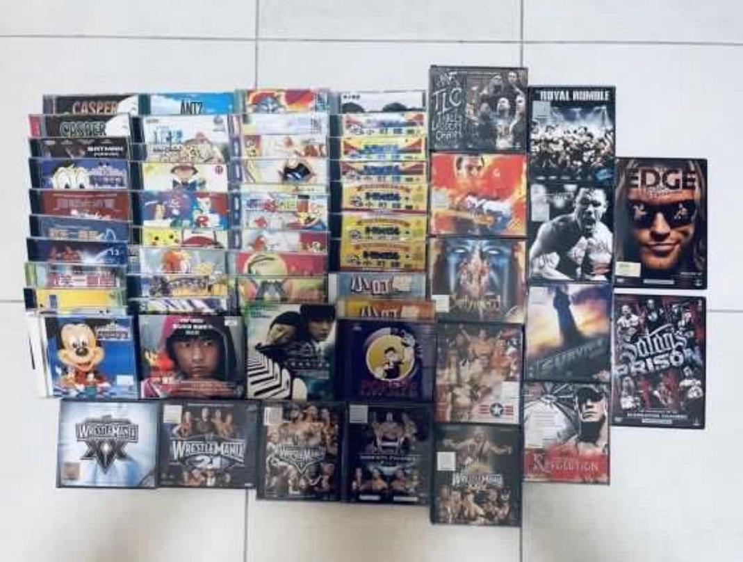 WWE Pokemon Doraemon VCD, Hobbies & Toys, Music & Media, CDs & DVDs on ...