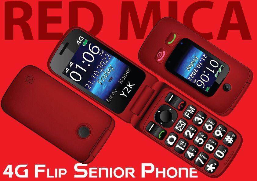 Y2k 4G FLIP PHONE (1 YEAR WARRANTY) support tpg simba sim, Mobile ...