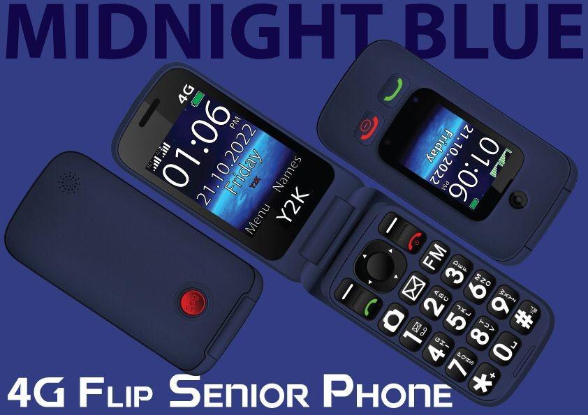 Y2k 4G FLIP PHONE (1 YEAR WARRANTY) support tpg simba sim, Mobile ...