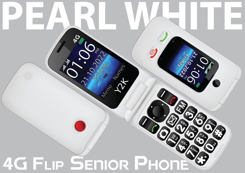 Y2K 4G Flip Senior Phone I 1 YEAR WARRANTY, Mobile Phones & Gadgets ...