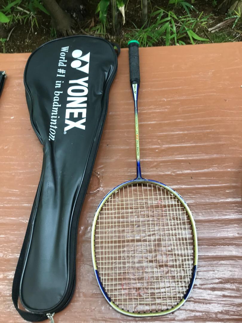 Yonex badminton rackets. Yonex Isometric at $25 and B530 at $15 ...