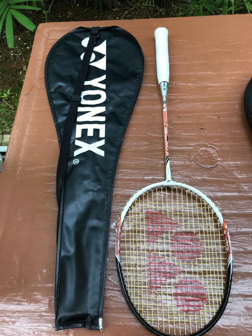 Yonex badminton rackets. Yonex Isometric at $25 and B530 at $15 ...