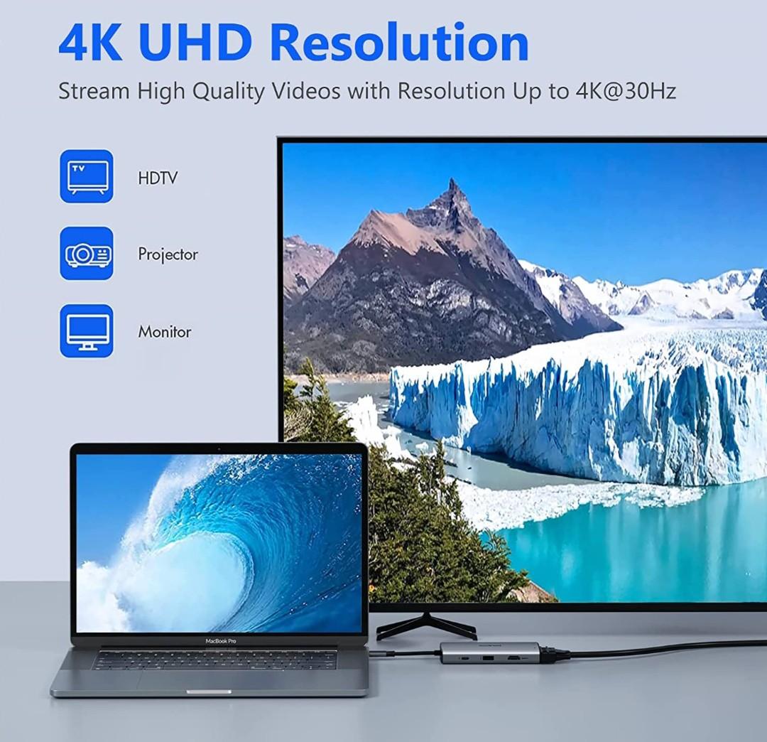 Zmuipng 10 in 1 USB C Hub, Computers & Tech, Parts & Accessories ...