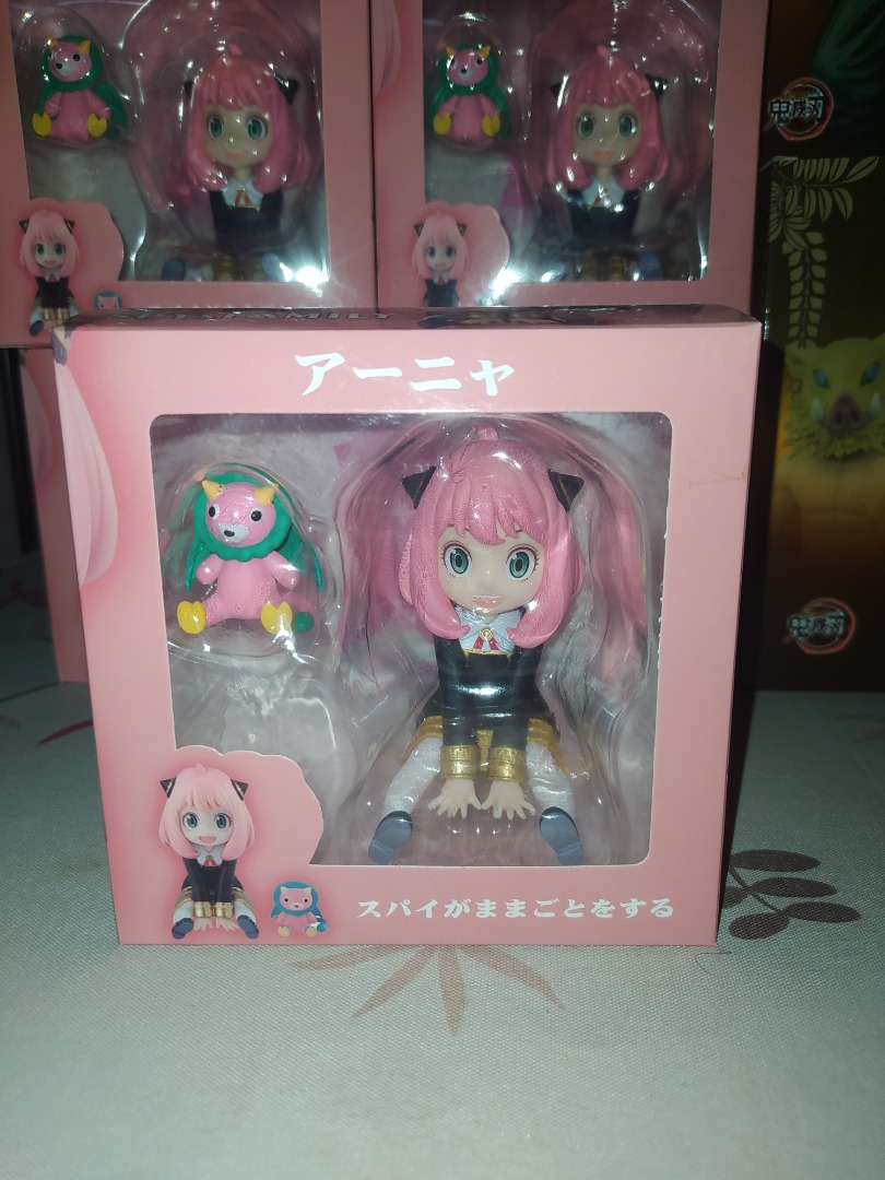 10cm Sitting Anya Forger Brand New Spy X Family Anime figure, Hobbies ...