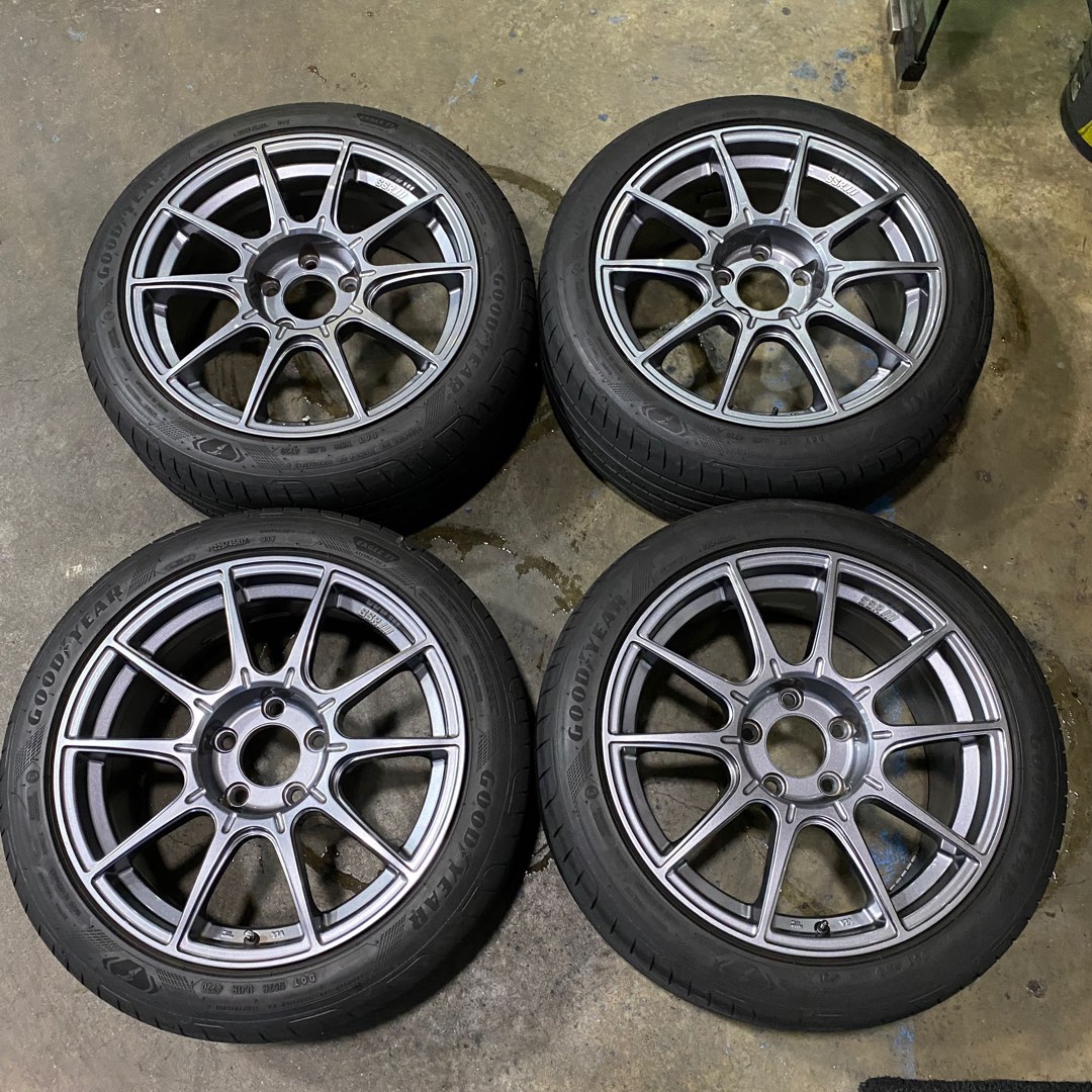 17 SSR GTX01 5X114.3 , Car Accessories, Tyres & Rims on Carousell