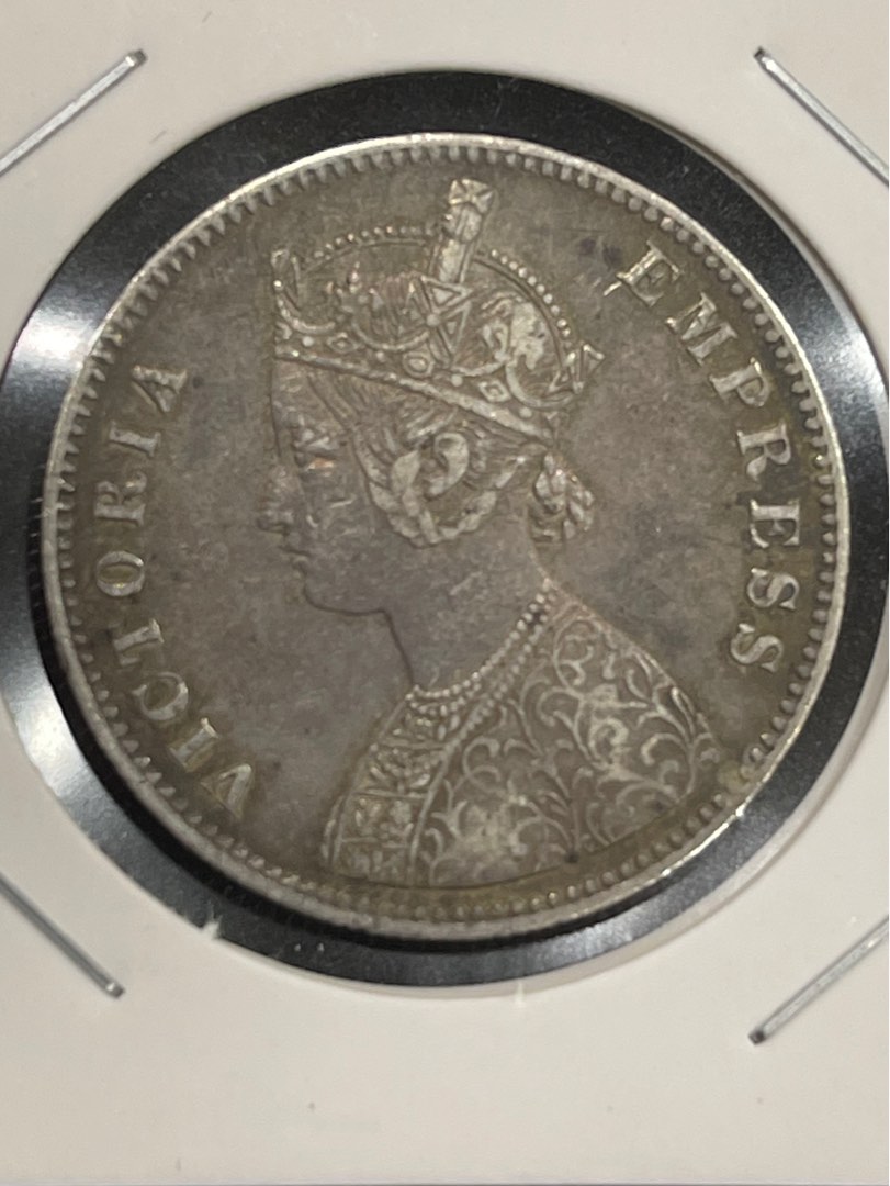 1878 1 rupee, Hobbies & Toys, Memorabilia & Collectibles, Currency on Carousell
