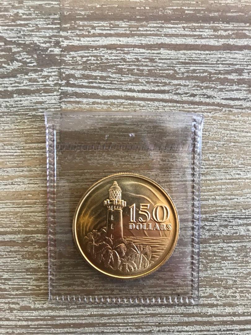 1969 Singapore 150th Anniversary $150 Gold coin, Hobbies & Toys ...