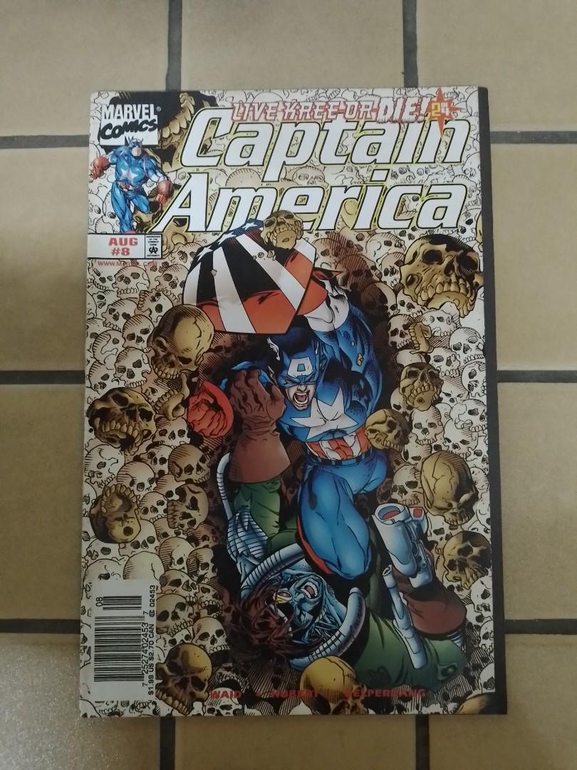 1st app Bron Char ( Kree Warrior ) Captain America #8 ( Andy Kubert ...