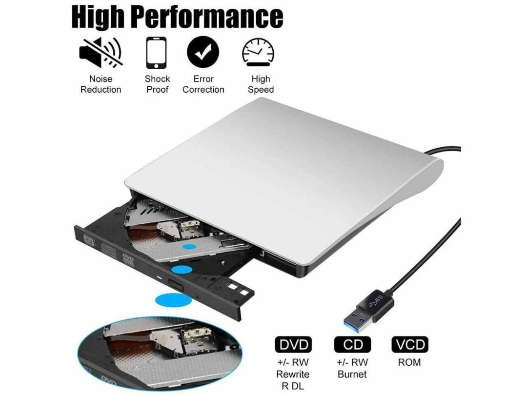 [2006] Pop-up Mobile External USB 3.0 External CD/DVD-RW DVD Writer ...