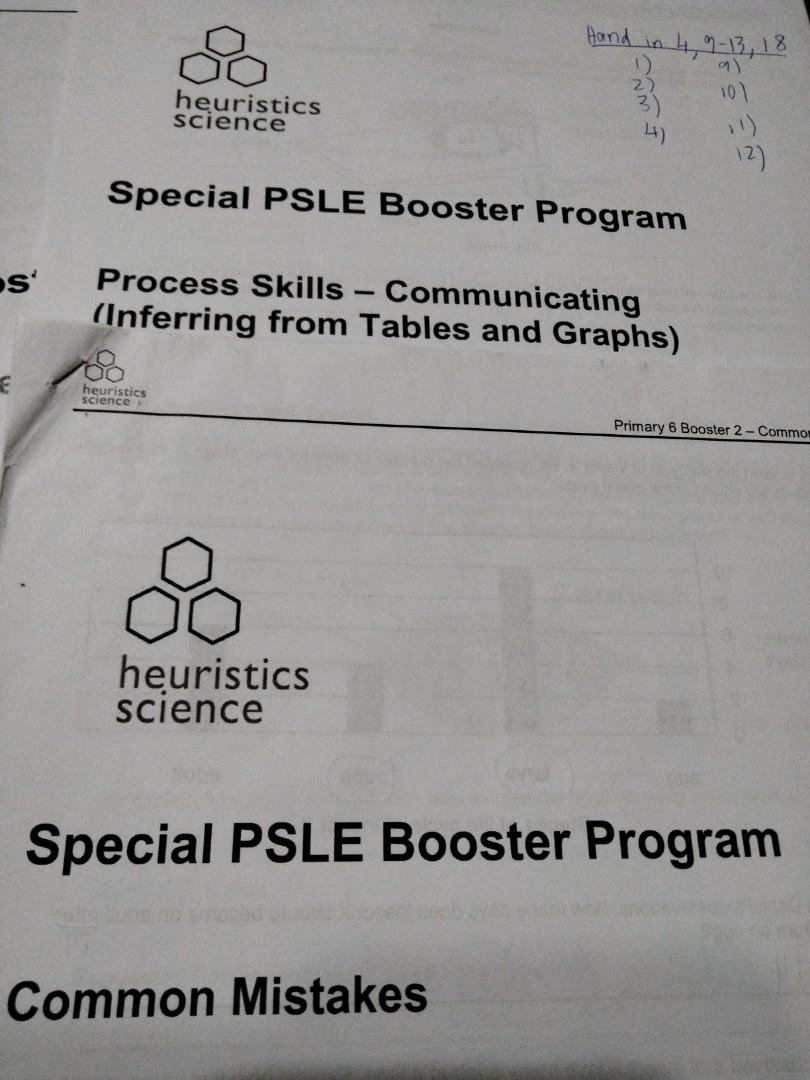 PSLE Science 2022, Hobbies & Toys, Books & Magazines, Textbooks on ...