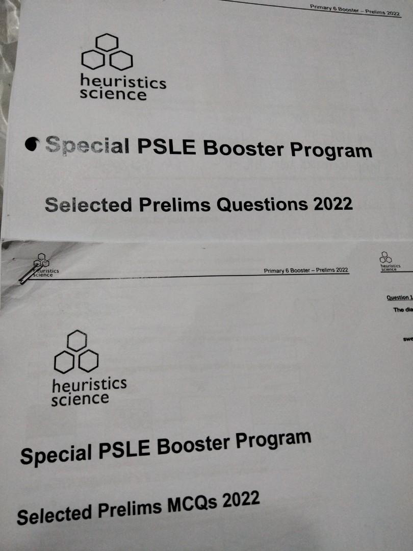 PSLE Science 2022, Hobbies & Toys, Books & Magazines, Textbooks on ...