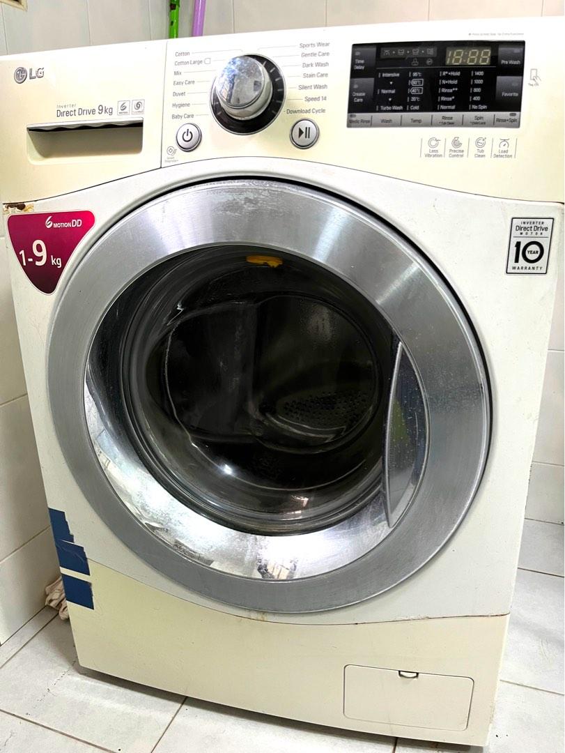 2 x washing machines LG front load 9 kg & Samsung top load 10.5kg, TV ...