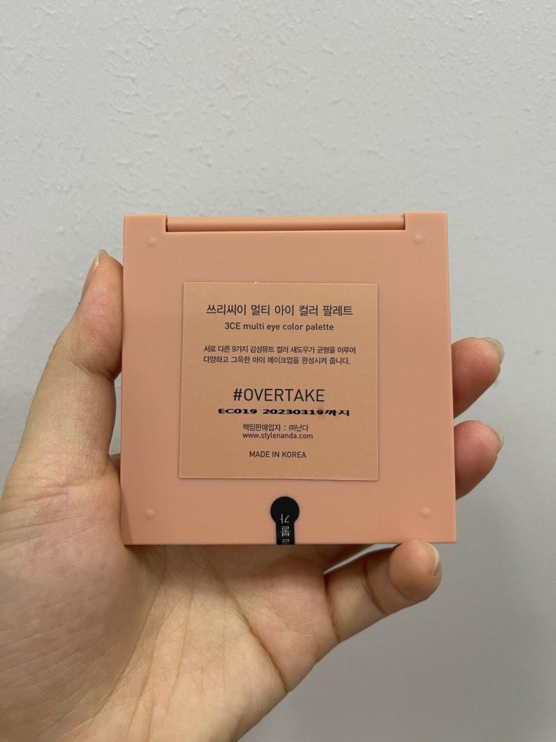 3CE overtake multi eye color palette, Beauty & Personal Care, Face ...