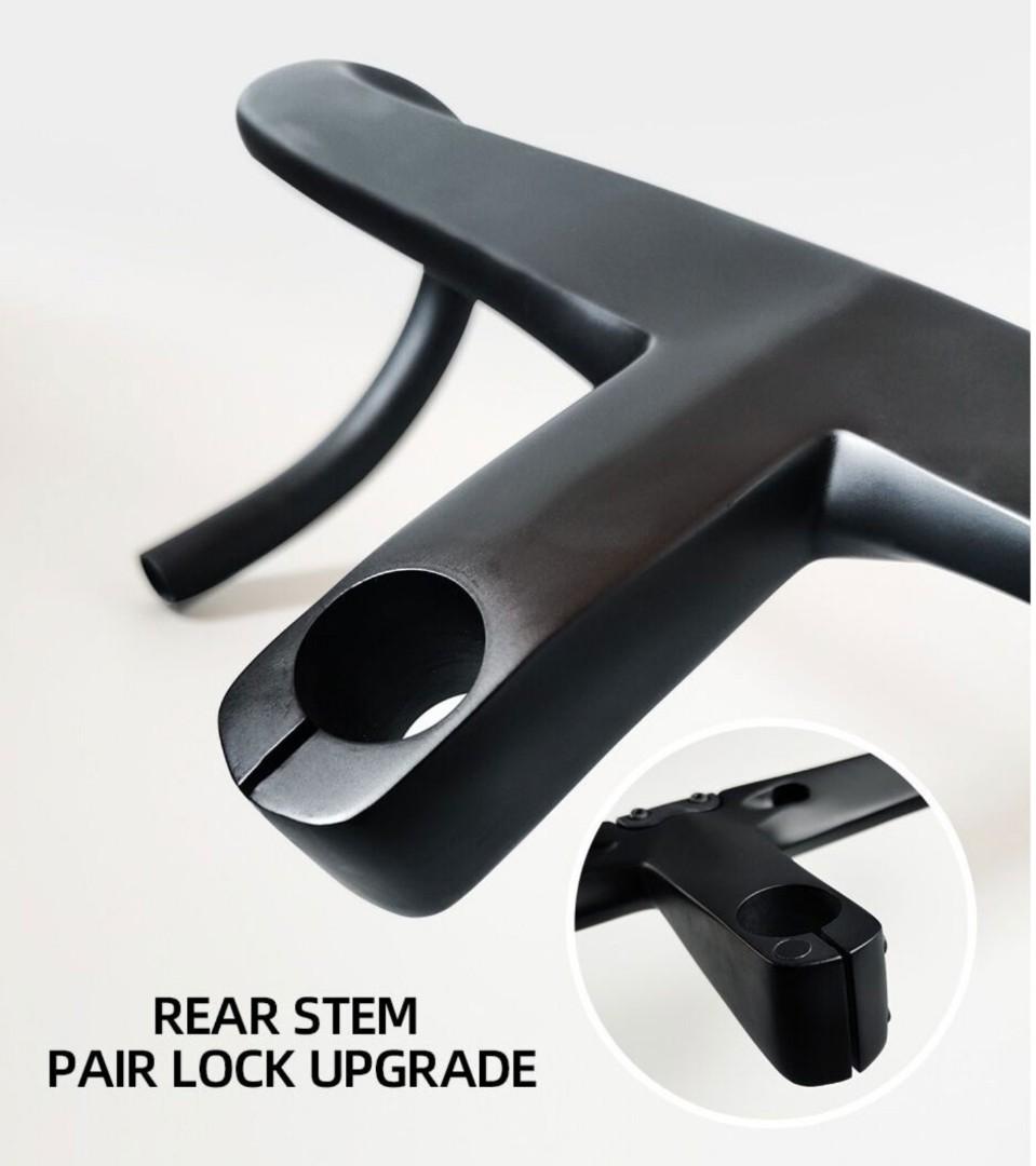 400mm X 90mm Full Internal Cabling Integrated Carbon Handlebar 320grams ...