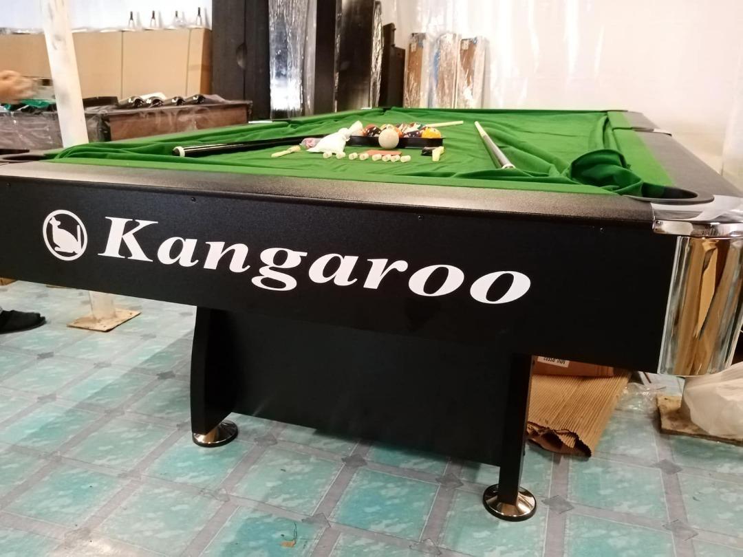 "4X8 MDF KANGAROO BILLIARD TABLE (GREEN/BLUE) ", Sports Equipment ...
