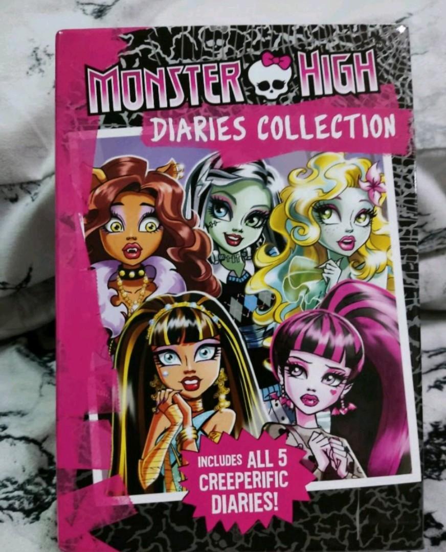 《5Books》Monster High Diaries Collection, Hobbies & Toys, Books ...