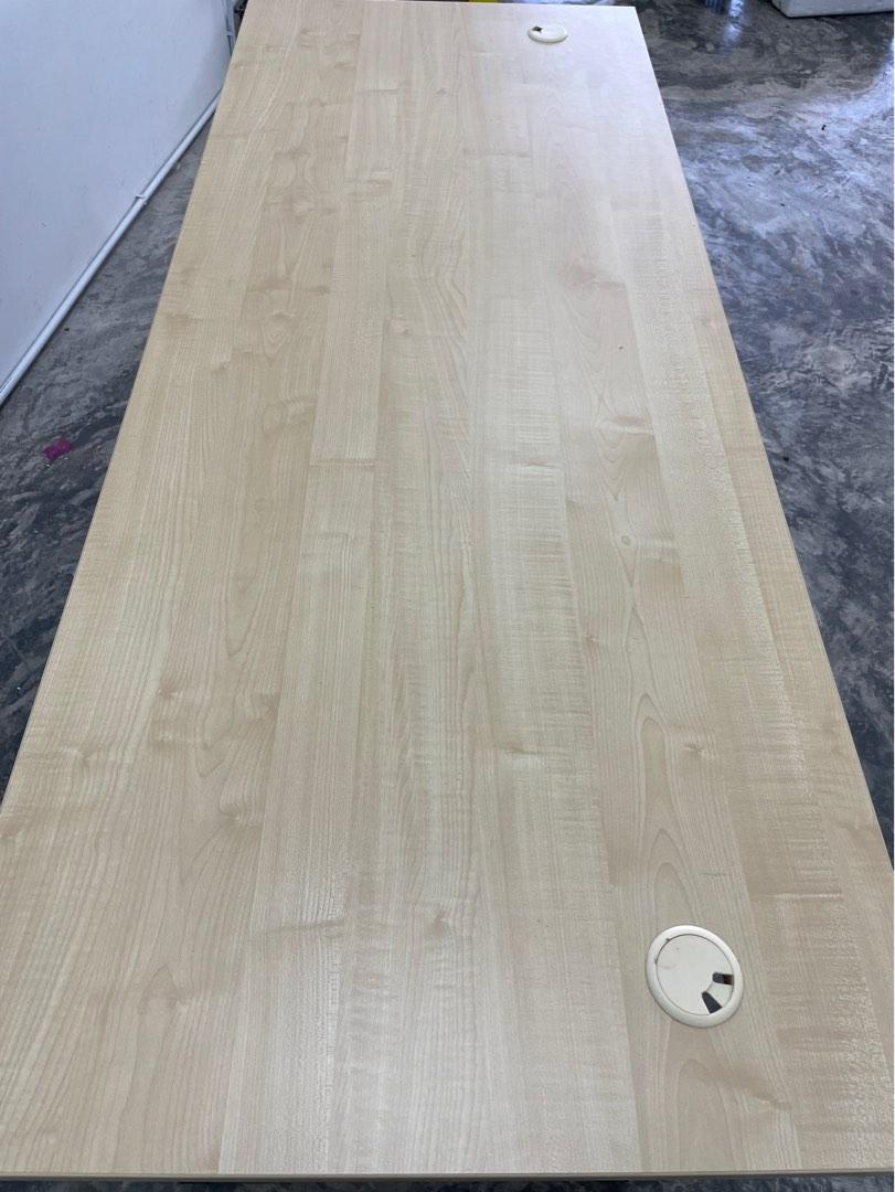 6ft Office Table (180cm x 70cm x 75cm), Furniture & Home Living ...