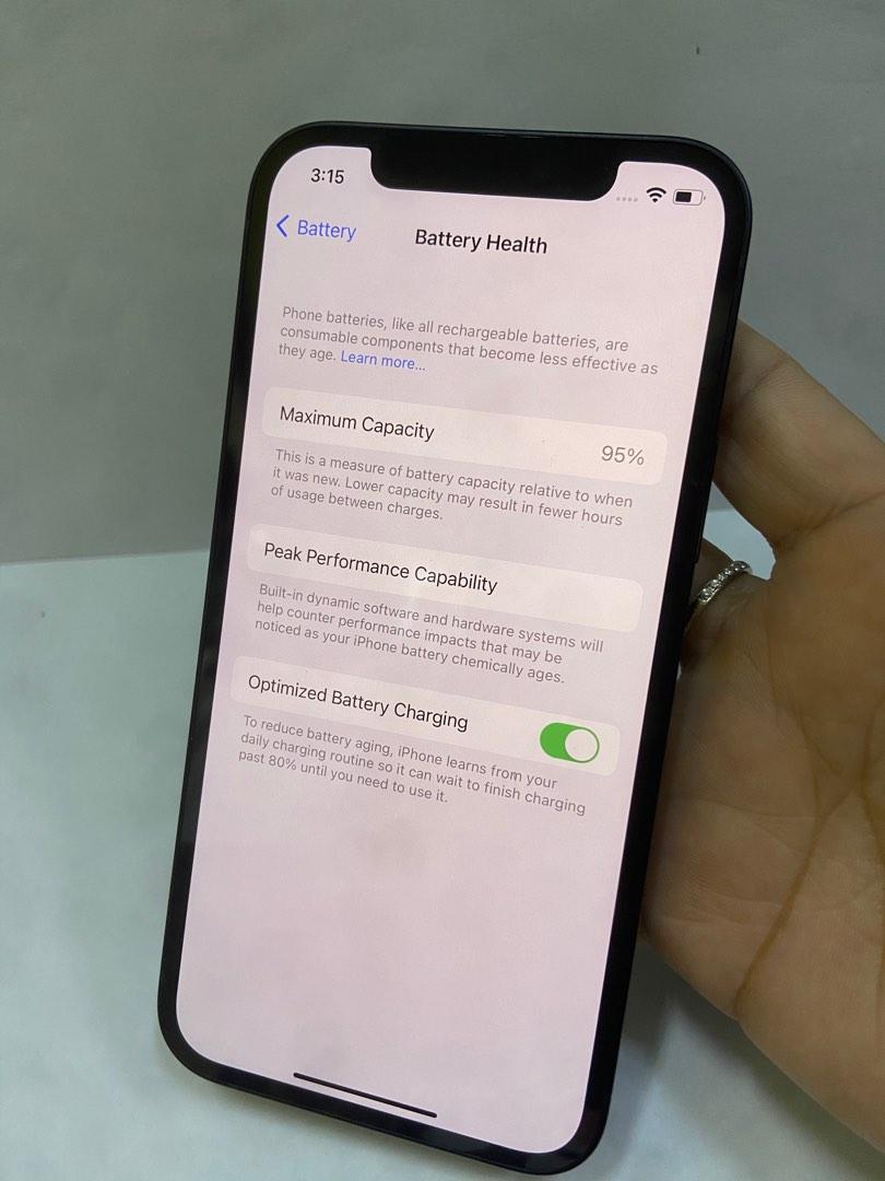 95% batt iPhone 12 256g black almost new, Mobile Phones & Gadgets, Mobile Phones, iPhone, iPhone ...