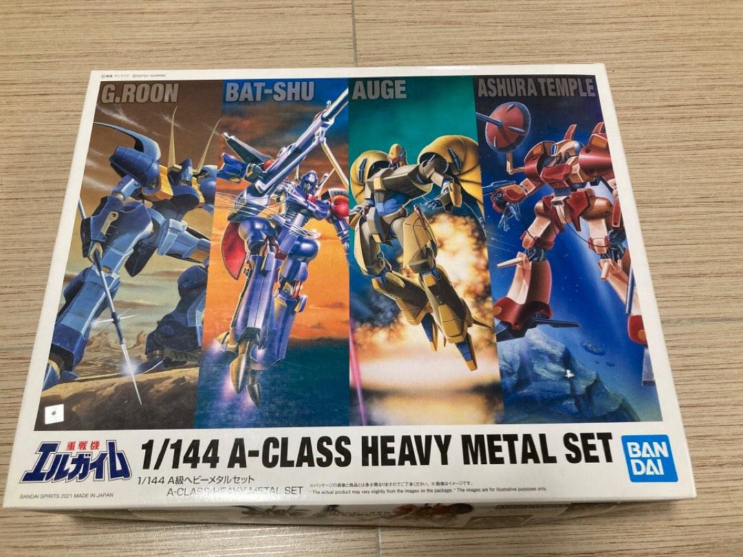 全新 Bandai 重戰機 1盒4款 1/144 A-Class heavy metal set Bandai 模型 1/144 非高達 ...