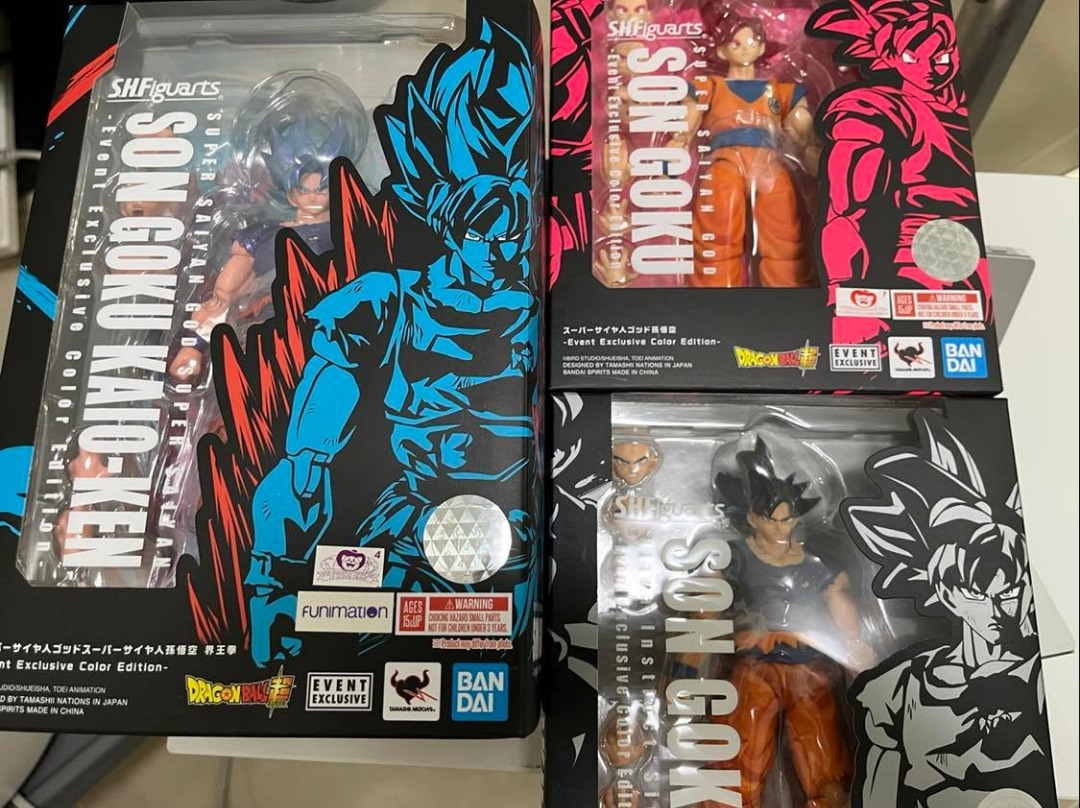 全新 龍珠 SHF Goku 孫悟空 lot EE SDCC Dragonball, 興趣及遊戲, 玩具 & 遊戲類 - Carousell