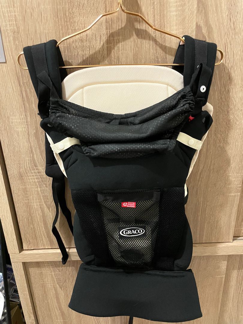 近新 Graco腰帶背帶揹巾 新生兒嬰兒背帶 透氣包包背帶, 嬰兒及兒童, 護理及哺育用品, 嬰兒高腳椅在旋轉拍賣