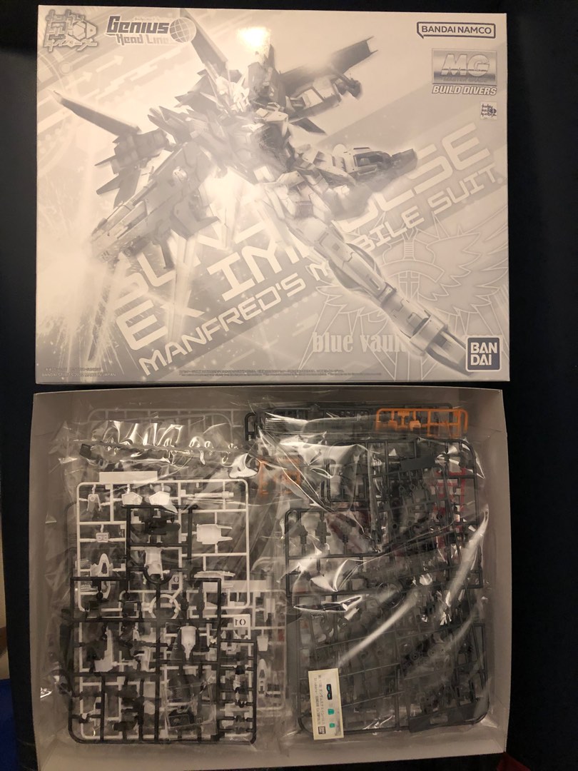 (現貨) MG Ex Impulse Gundam Ex脈衝高達 衝擊高達 機動戰士高達 Gundam Build divers Genius ...