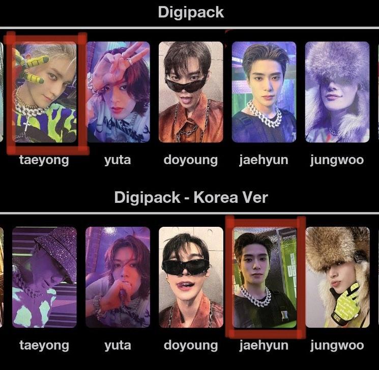 [ Wts Lfb ] Nct 127 2 Baddies Taeyong Doyoung Jaehyun Photobook