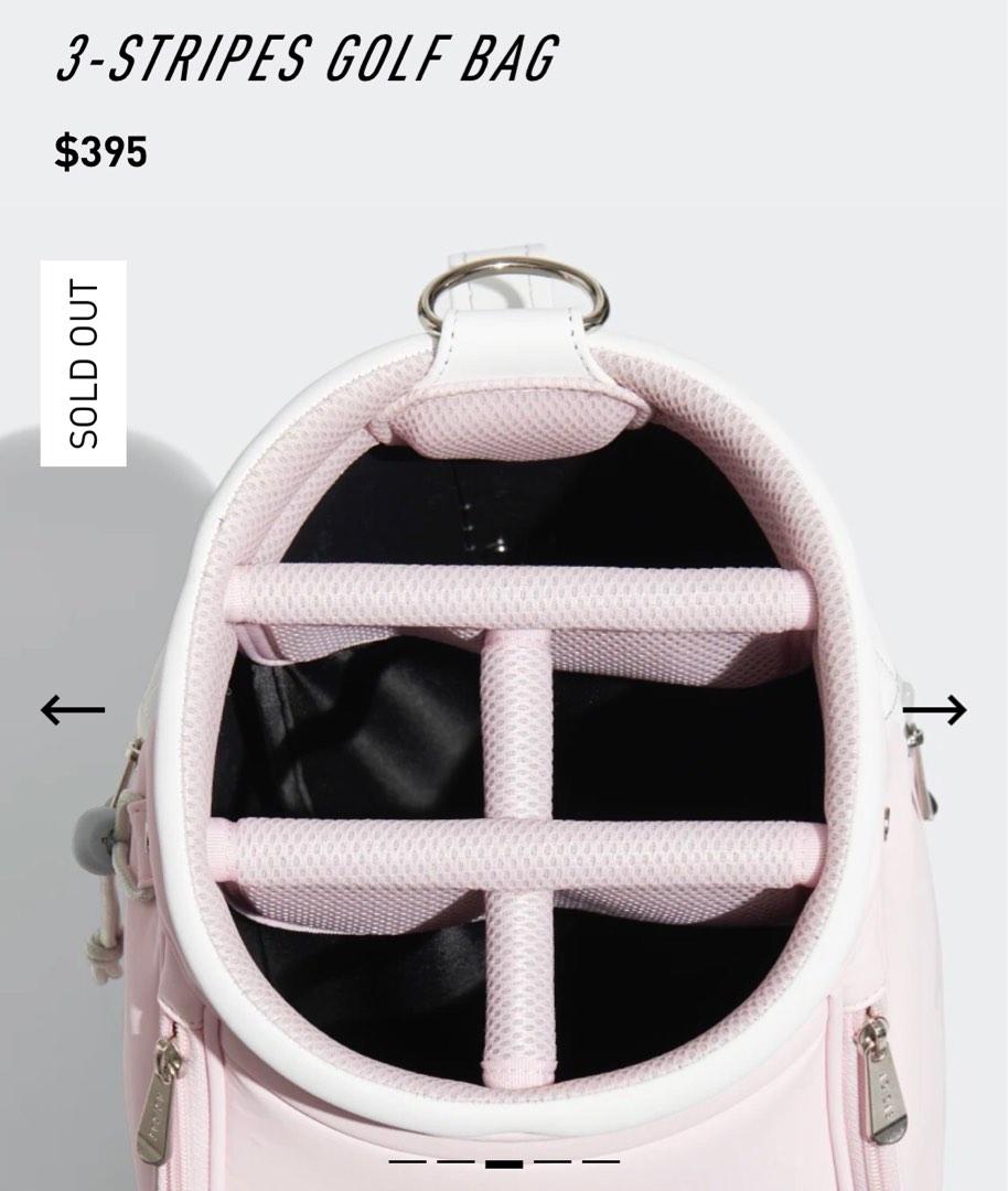 Adidas Pink Golf Bag, Sports Equipment, Sports & Games, Golf on Carousell