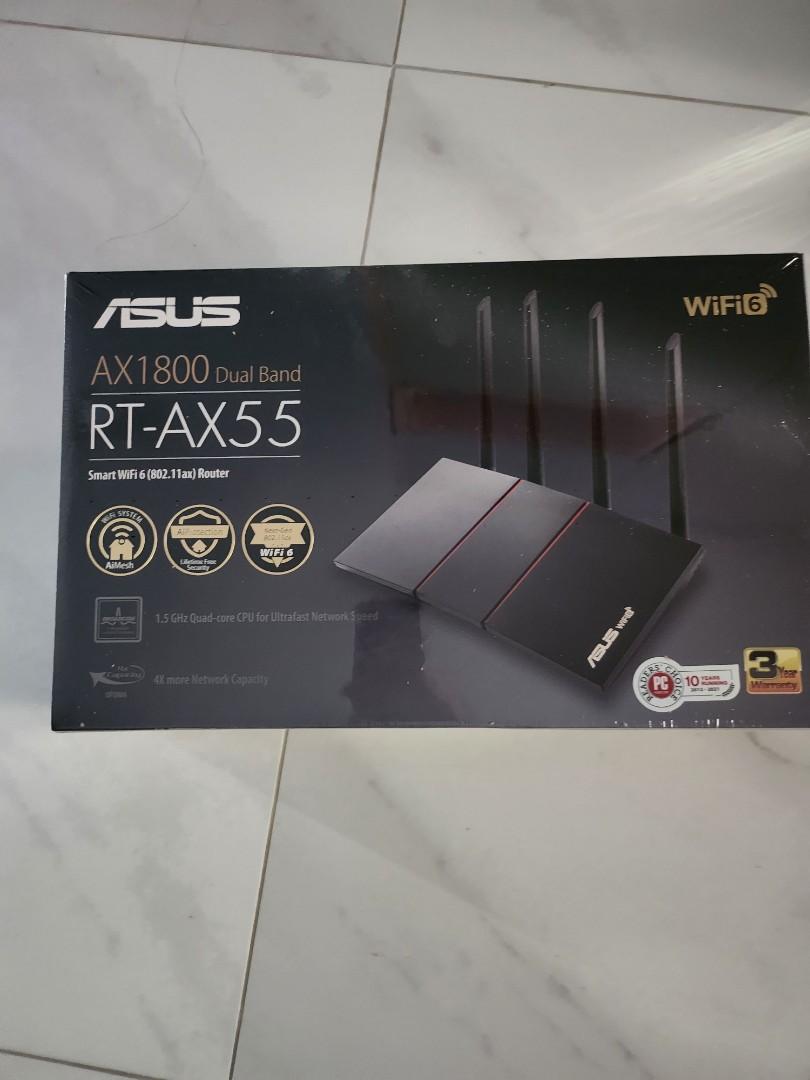 Asus Internet Router RT-AX55, Computers & Tech, Parts & Accessories ...