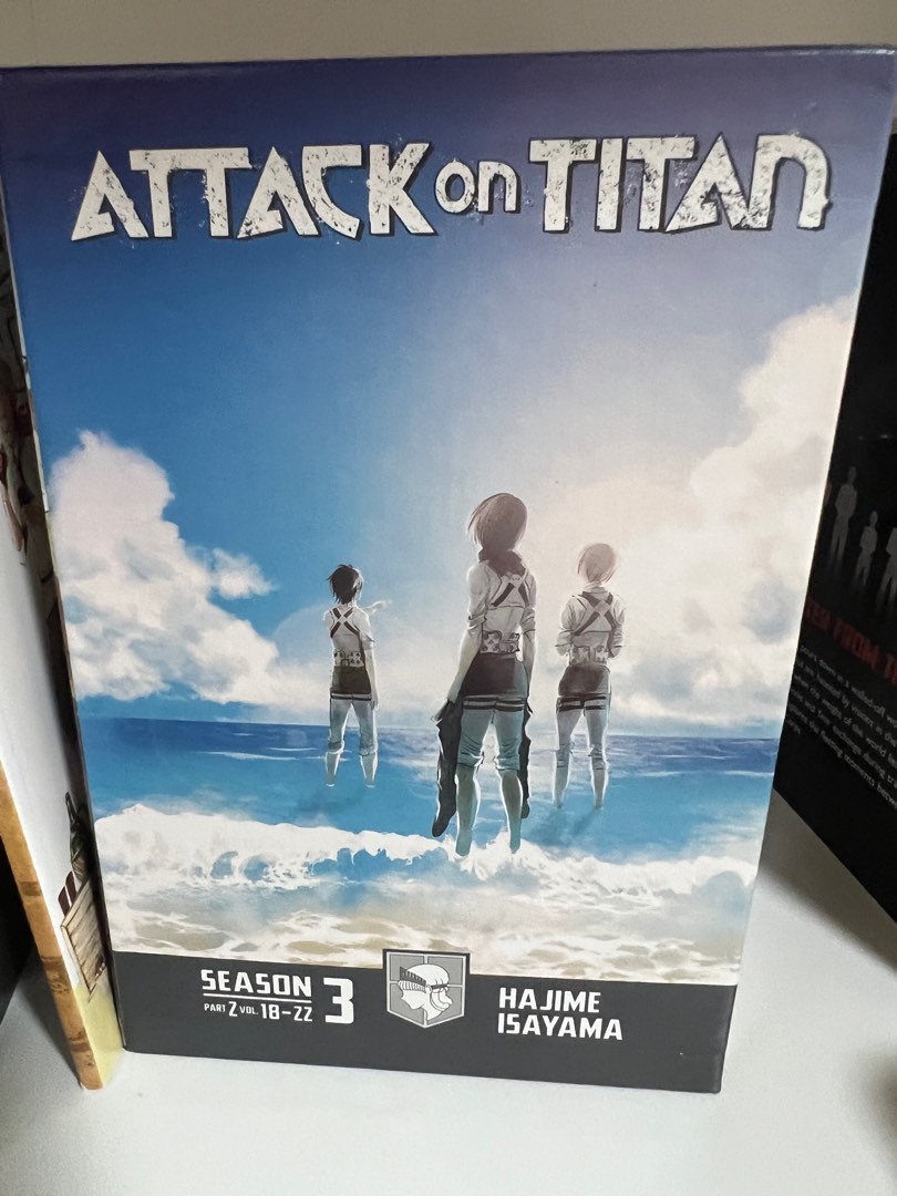 attack on titan box set season 3 part 2 aot manga, Hobbies & Toys ...