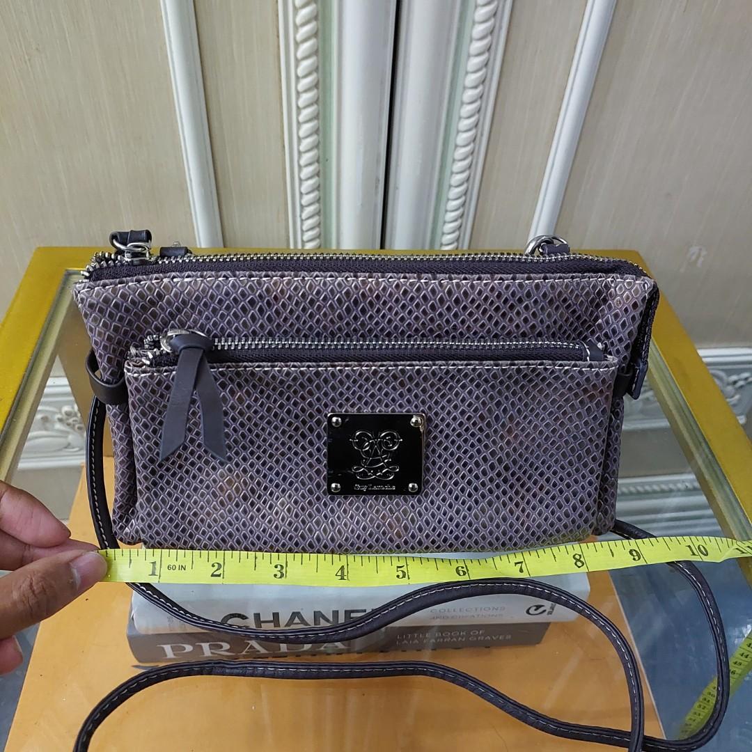Authentic Guy Laroche wallet on sling, Luxury, Bags & Wallets on Carousell