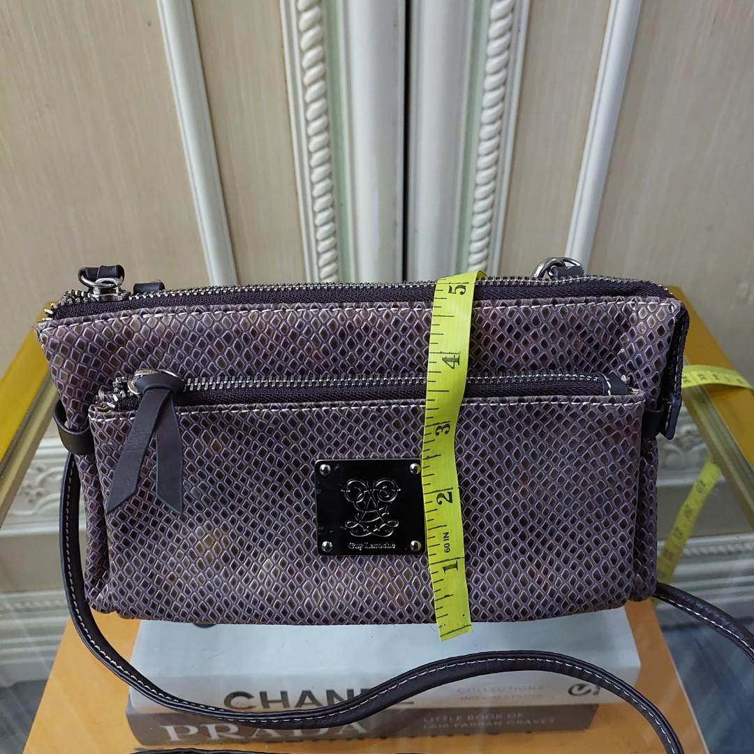 Authentic Guy Laroche wallet on sling, Luxury, Bags & Wallets on Carousell