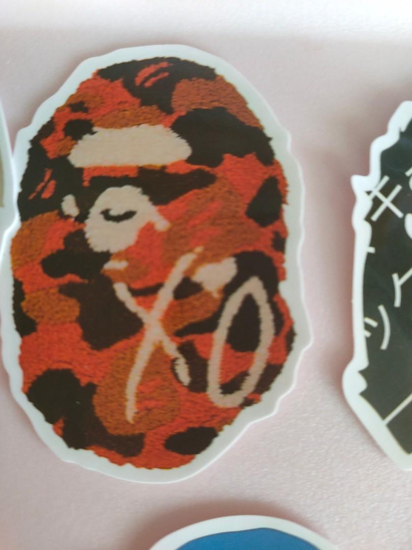 Bape stickers, Hobbies & Toys, Memorabilia & Collectibles, Stamps ...