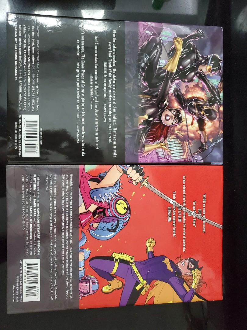 Batgirl New 52 And Burnside Hardcover Set Hobbies And Toys Books