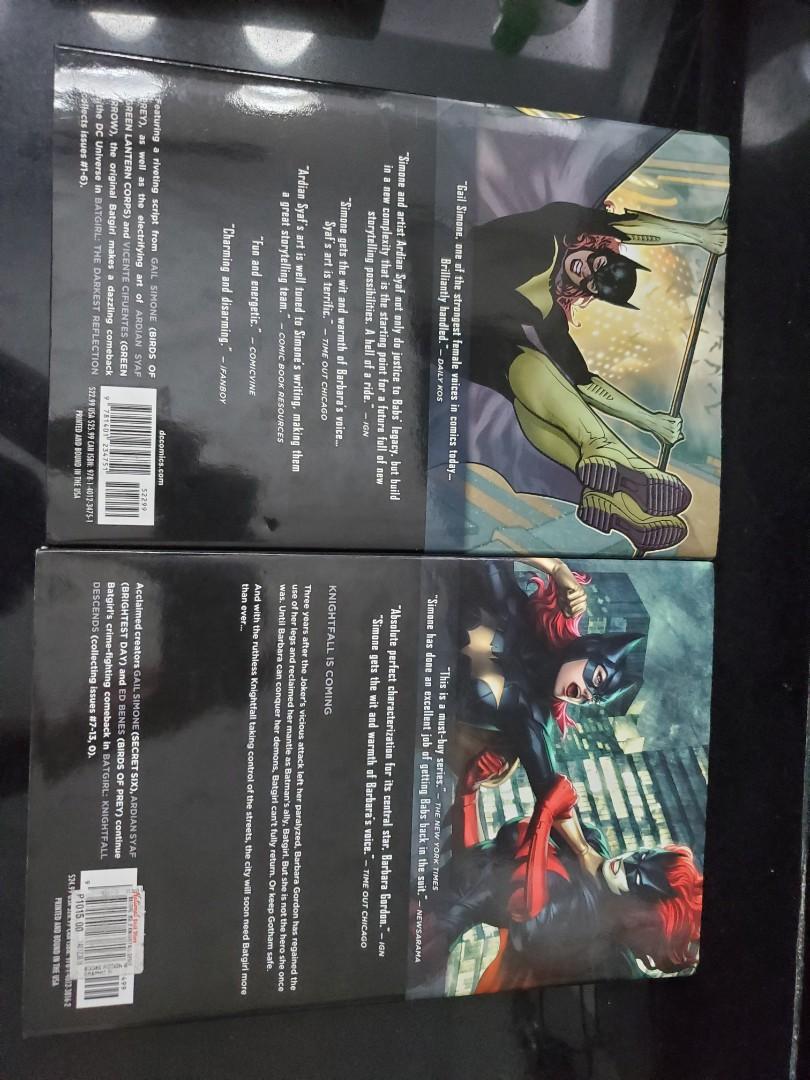 Batgirl New 52 And Burnside Hardcover Set Hobbies And Toys Books