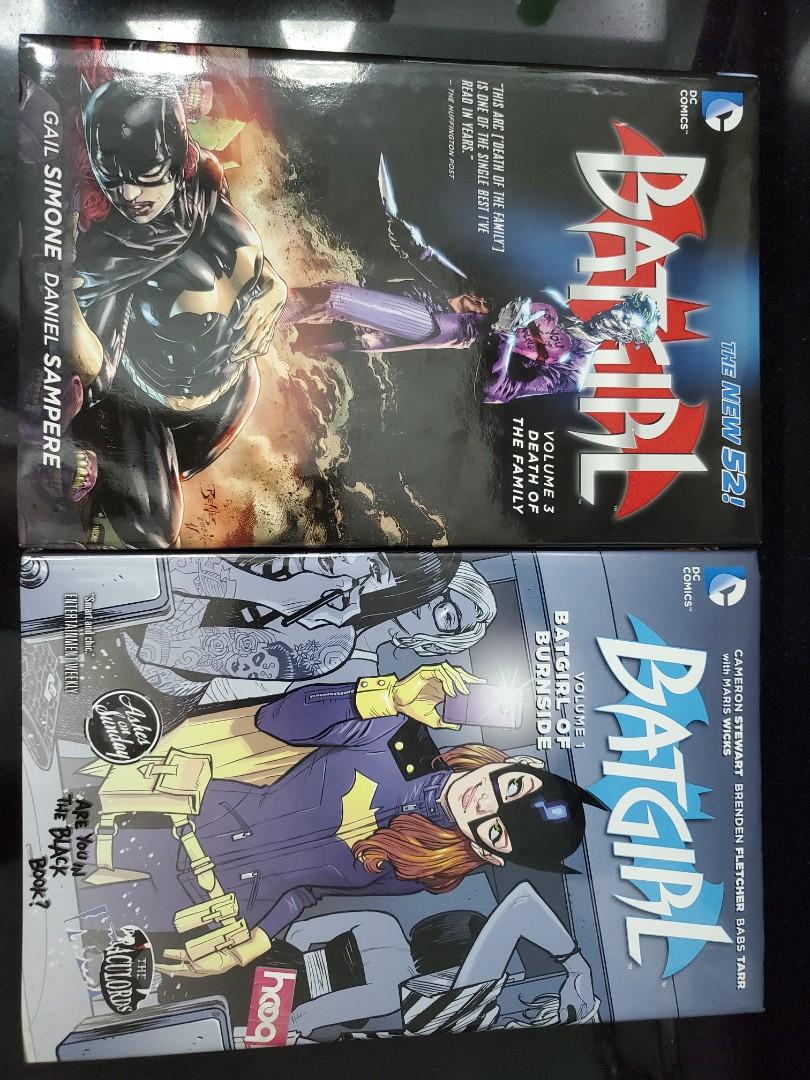 Batgirl New 52 And Burnside Hardcover Set Hobbies And Toys Books